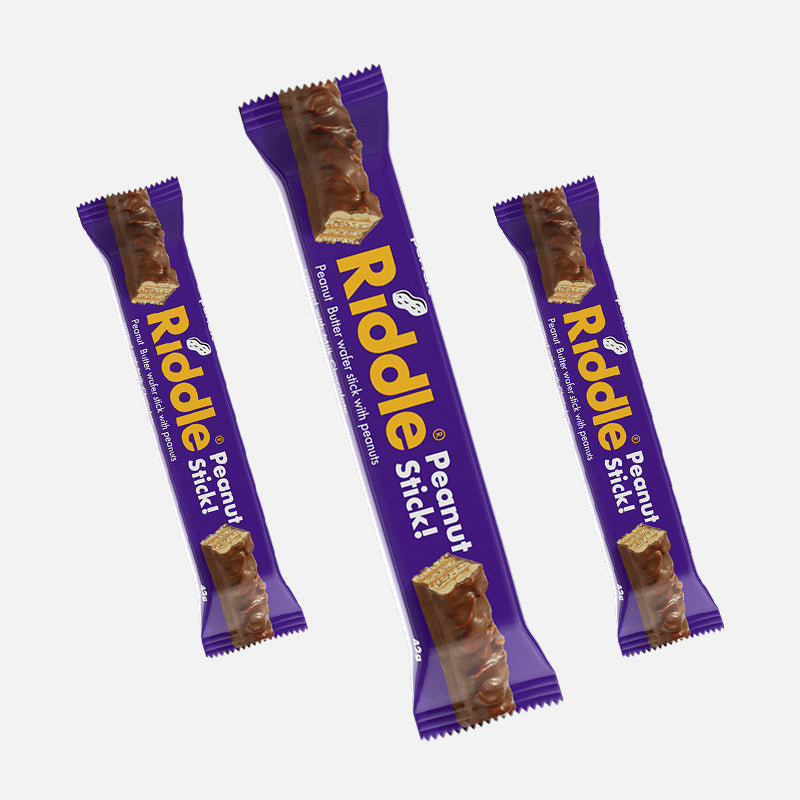 Riddle Peanut Butter Wafer Sticks Pack of 15 – Dovember