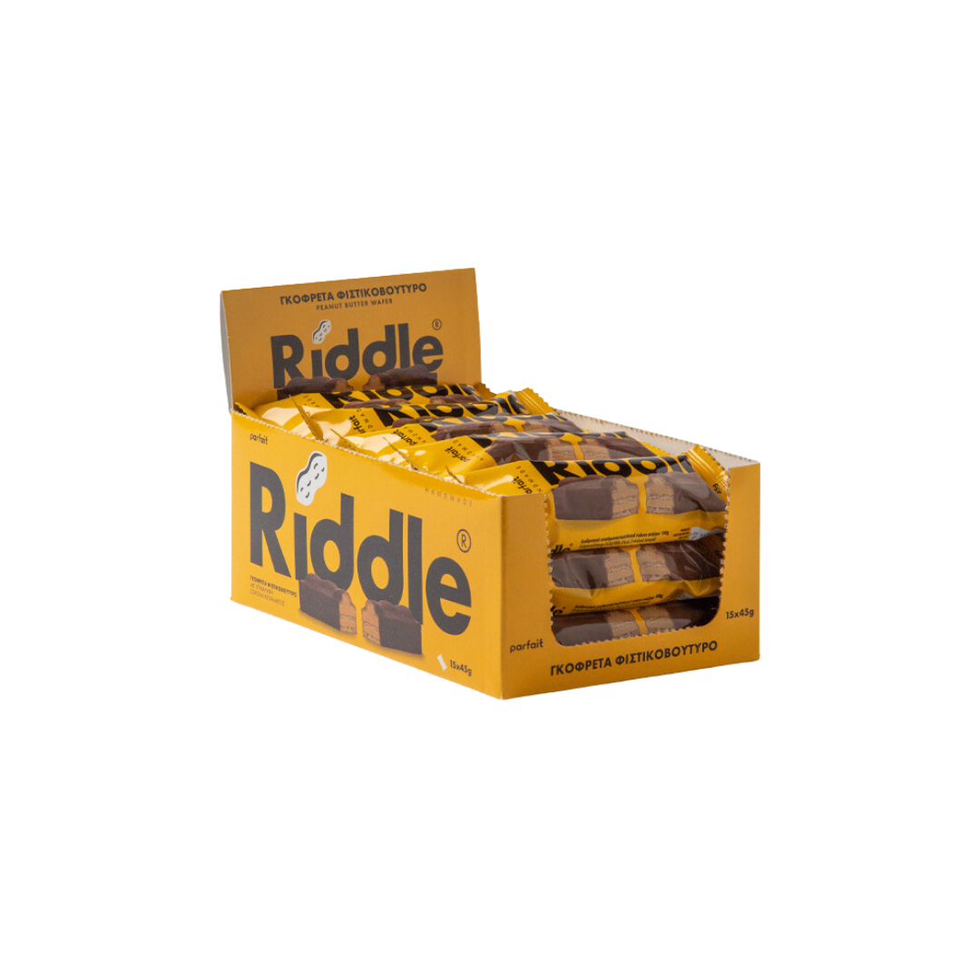 Riddle Peanut Butter with Wafer Pack of 15 – Dovember